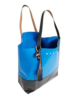 Marni Two-tone Shopper Bag - Blue