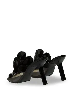 Loewe 90mm Petal Flower Sandals - Black