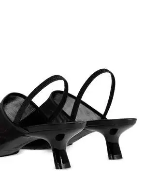 Loewe 45mm Petal Slingback Pumps