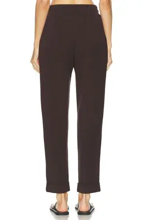 Varley The Rolled Cuff 28.5 Pant In Chocolate