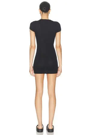 Wardrobe.NYC Cap-sleeve Mini Dress