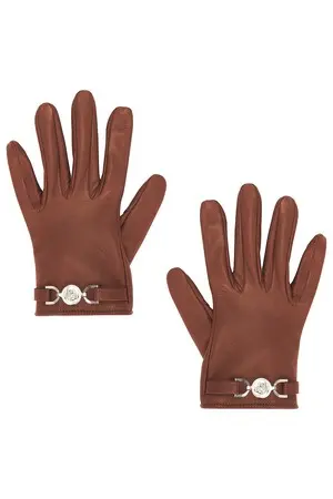 Versace Leather Gloves