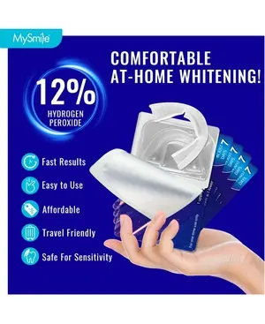 MYSMILE Prefilled Teeth Whitening Trays Kit