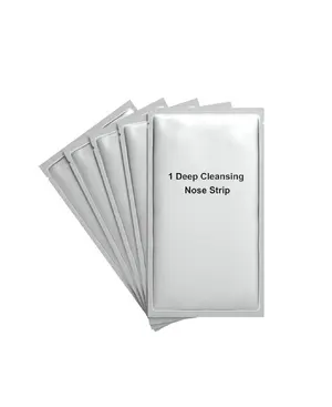 PURSONIC 6 Pack Deep Cleansing Charcoal Nose Pore Strip