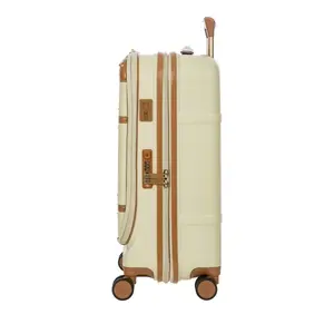 Bric'S Bellagio 21-inch Pocket Spinner Suitcase - Cream