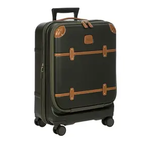 Bric'S Bellagio 21-inch Pocket Spinner Suitcase - Olive