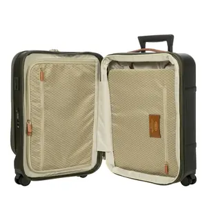 Bric'S Bellagio 21-inch Pocket Spinner Suitcase - Olive