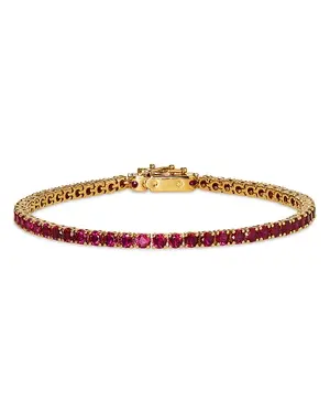 Nadri Cubic Zirconia Tennis Bracelet - Gold