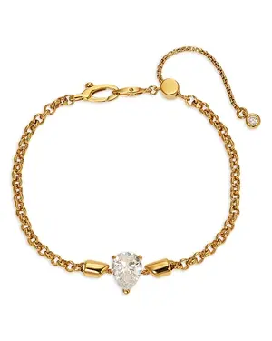 Nadri Pear Slider Bracelet - Gold
