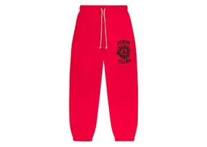 DENIM TEARS Denim University Sweatpants - Red