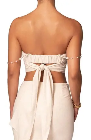 JLUXLABEL Arielle Corset Crop Top