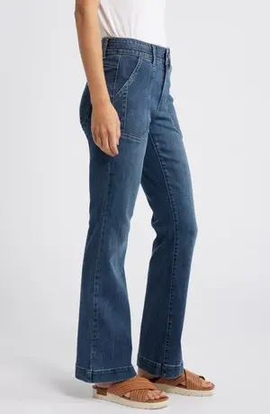 Wit & Wisdom Madison High-waist Bootcut Jeans - Blue