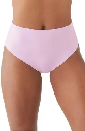 Wacoal B.bare High Waist Thong Dawn Pink