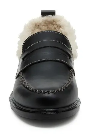KELSI DAGGER BROOKLYN Lens Faux Shearling Lined Loafer