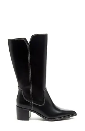 KELSI DAGGER BROOKLYN Marshall Leather Boots - Black