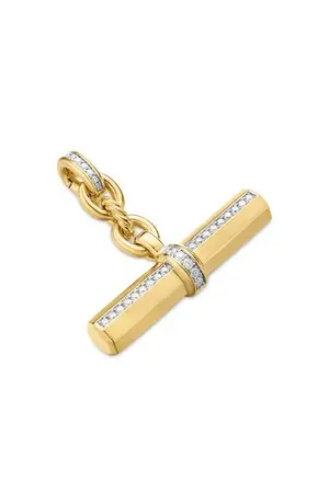 David Yurman Link Lexington Diamond Pendant