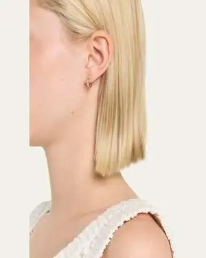 SYDNEY EVAN 14k Diamond Hoop Earrings