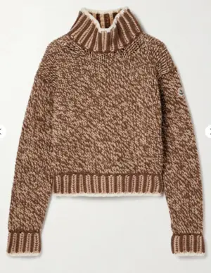 Moncler Wool-blend Turtleneck Sweater