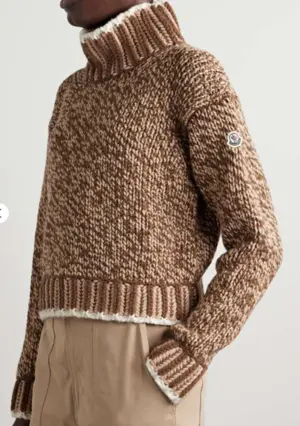 Moncler Wool-blend Turtleneck Sweater