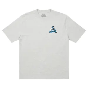 PALACE Jungle Camo Tri-ferg T-shirt 'grey Marl' Grey