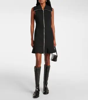 GANNI Faux Leather Knee-high Boots