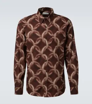 Dries Van Noten Printed Cotton Shirt