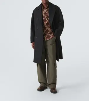Dries Van Noten Printed Cotton Shirt