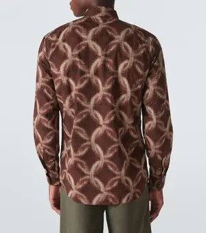 Dries Van Noten Printed Cotton Shirt