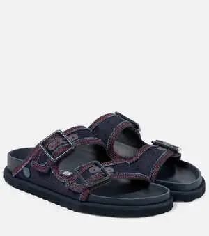 BIRKENSTOCK Arizona Denim Sandals - Blue