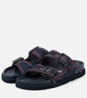 BIRKENSTOCK Arizona Denim Sandals - Blue