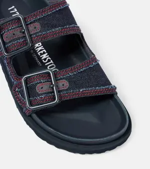 BIRKENSTOCK Arizona Denim Sandals - Blue