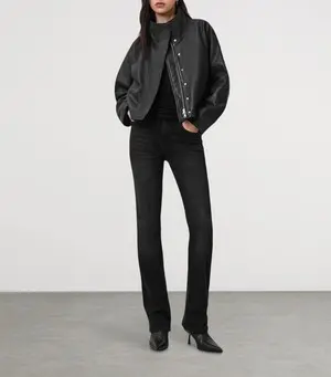 ALLSAINTS Ryder Leather Jacket - Black