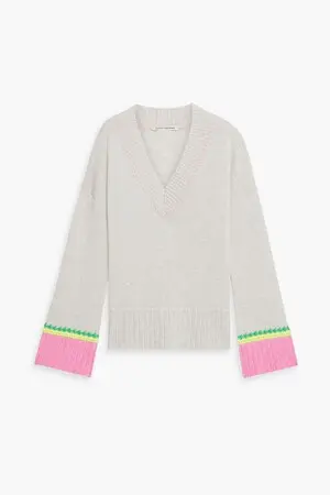 Autumn Cashmere Striped Cashmere Sweater