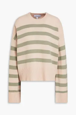 Derek Lam 10 Crosby Farah Striped Wool Sweater