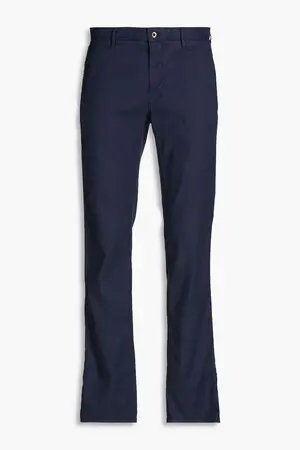 SLOWEAR Incotex Slimfit Linenblend Chinos - Navy