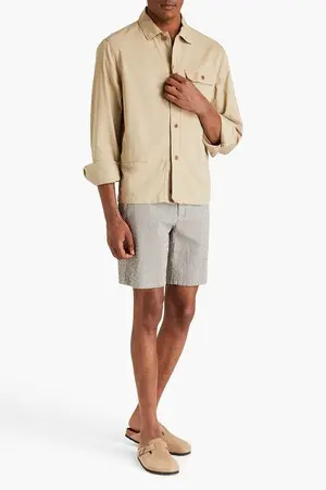 SLOWEAR Glanshirt Cottontwill Shirt - Beige