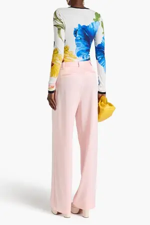 Alice + Olivia Pompey Wide-leg Pants