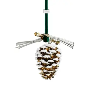 Michael Aram Snowy Pine Cone Ornament - Multi