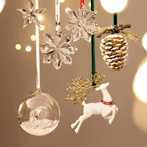 Michael Aram Snowy Pine Cone Ornament - Multi