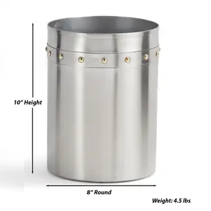 ROSELLI Rivets Wastebasket