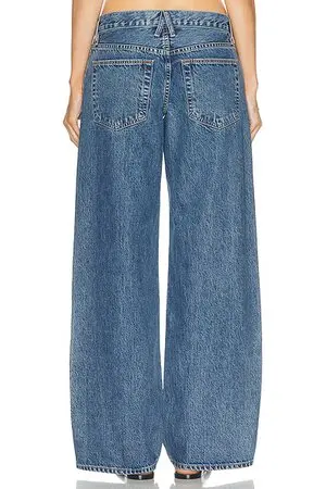 SLVRLAKE Lexi Low Rise Wide Leg - Satisfaction