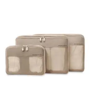 Briggs & Riley Carry-on Compression Packing Cube Set - Tan