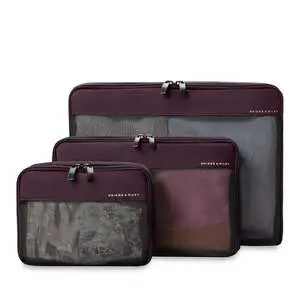 Briggs & Riley Briggs & Riley Compression Packing Cube Set Plum