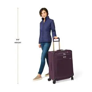 Briggs & Riley Medium Expandable Spinner - Plum