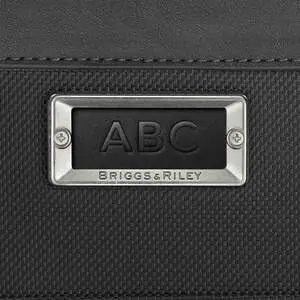 Briggs & Riley Discontinued @work Personalization Patch - Black