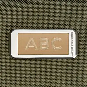 Briggs & Riley Baseline Personalization Patch Olive