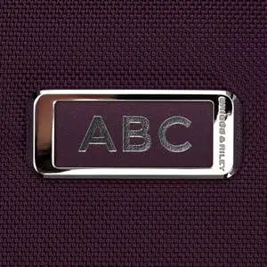 Briggs & Riley Baseline Personalization Patch - Plum