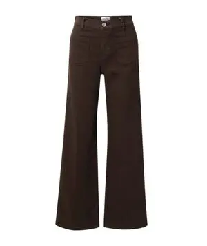 FRAME Le Slim Palazzo High-rise Wide-leg Jeans