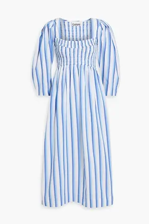 Ganni Off The Shoulder Day Dresses