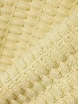 Sasuphi Textured Merino Sweater - Yellow